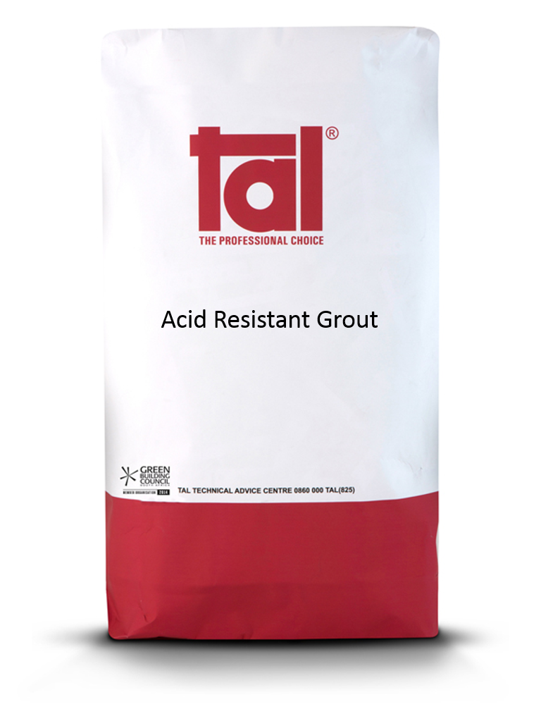 Tal Acid Resistant Grout — Pudlo South Africa