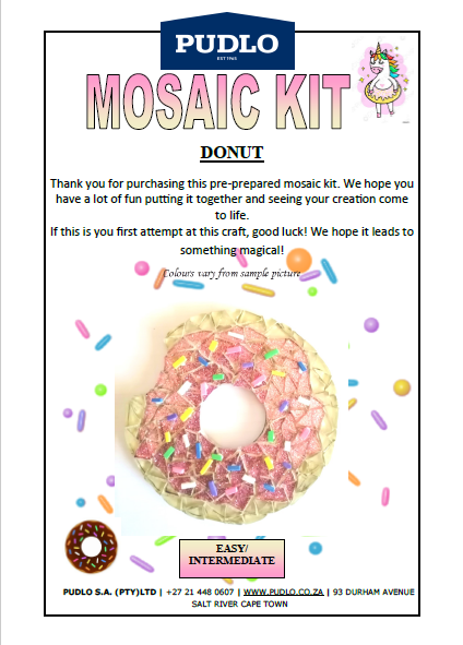 MK - Donut Mosaic Kit — Pudlo South Africa