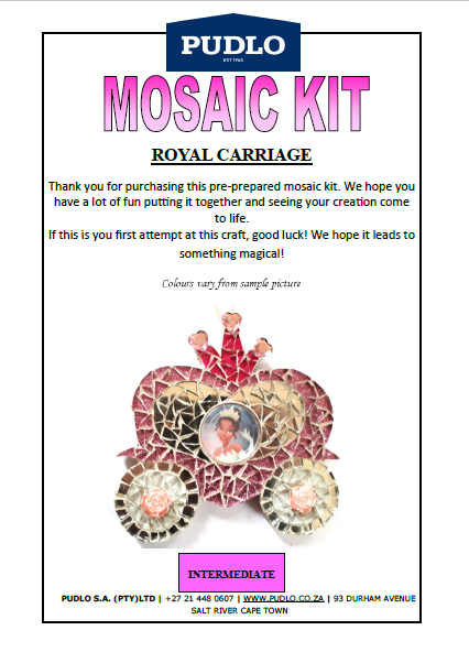 MK - Carriage Mosaic Kit — Pudlo South Africa