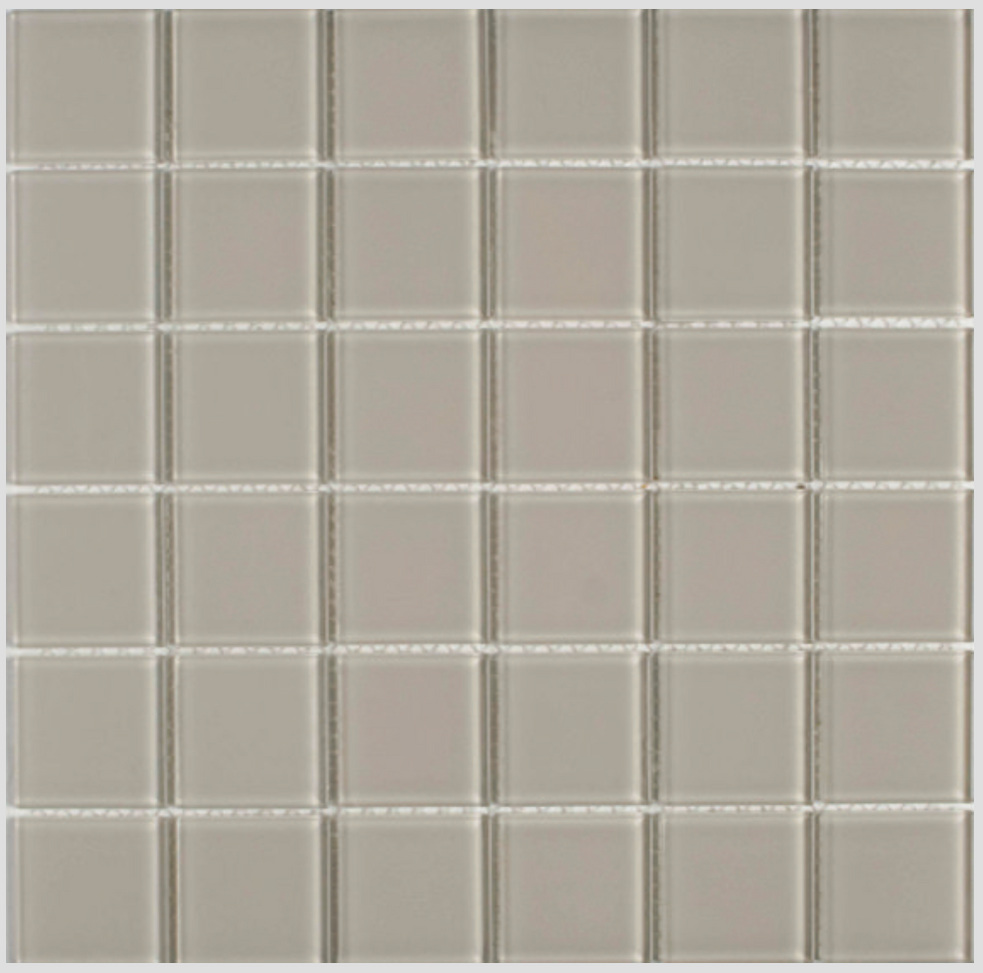 DJ - Crystal Glass Taupe Mosaic — Pudlo South Africa