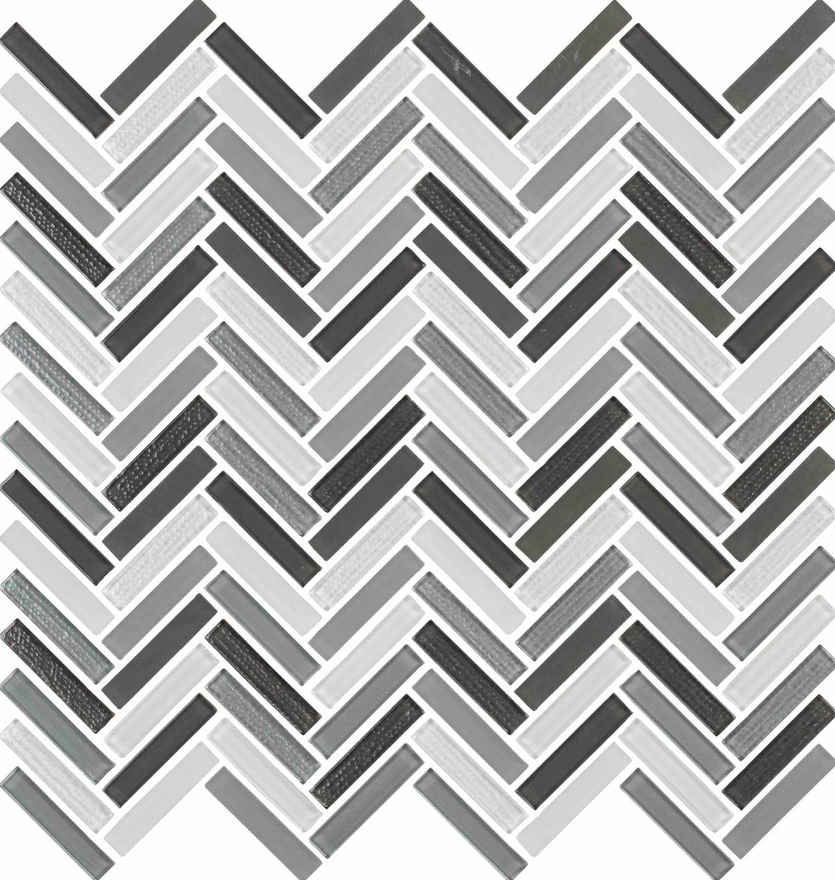 MV - Cashmere Herringbone Cimento Mosaic — Pudlo South Africa