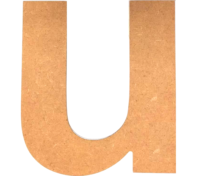 Pudlo - Letter U (Lower Case) Template — Pudlo South Africa